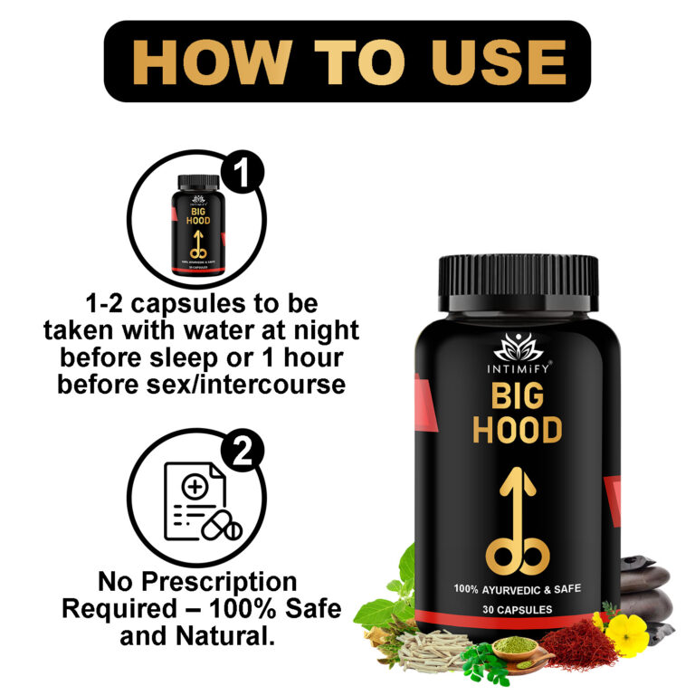 Intimify Big Hood Capsules (30 Capsules) – Intimify.in